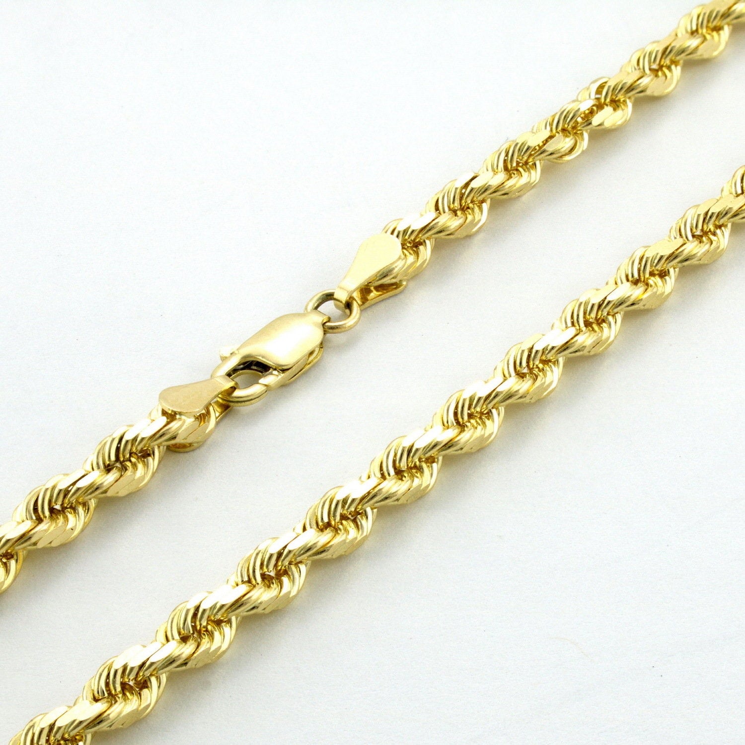 10K Gold Rope Bracelet | Buff Ice
